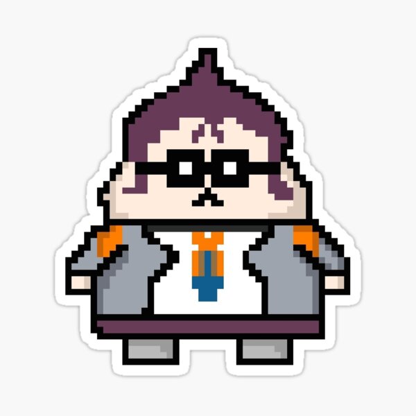 "Pixel Higumi Yamada" Sticker for Sale by Something-Artz | Redbubble