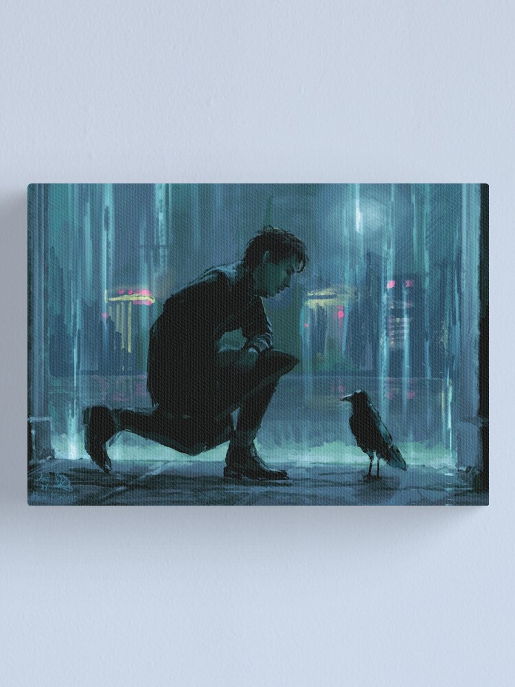 "The Sandman - Dream and Matthew the Raven" Canvas Print for Sale by ...