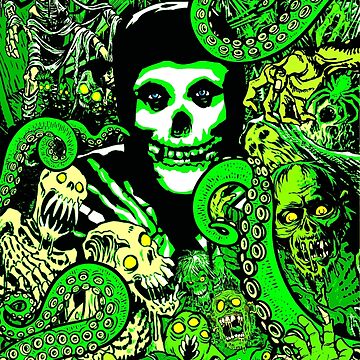 "Misfits Green Hell" Essential T-Shirt for Sale by BullebakBV | Redbubble