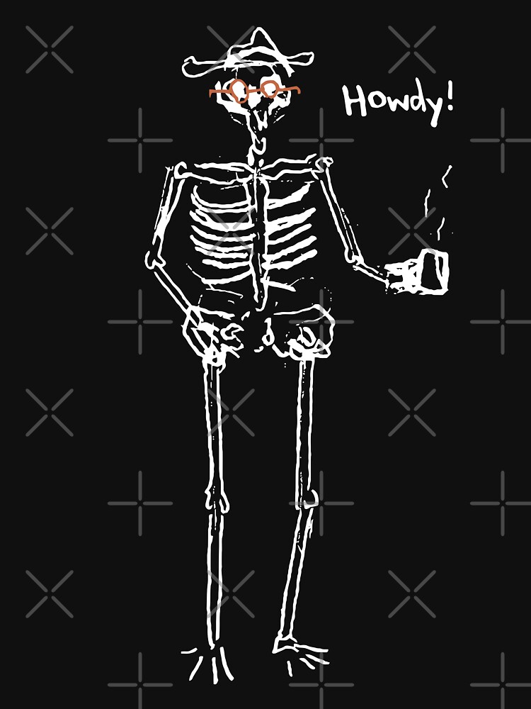 "Ryan Trahan Merch Howdy Skeleton" T-shirt for Sale by AfafShopy ...