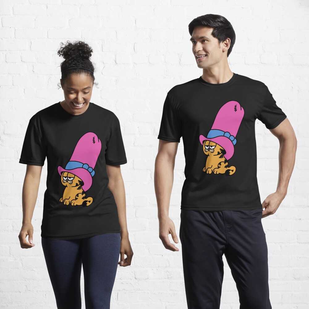 "pink garfield slay" Sticker for Sale by jamielynngalla | Redbubble