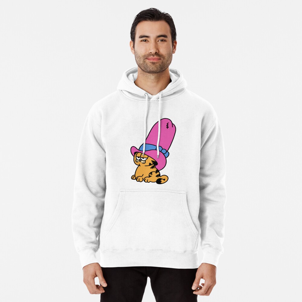 "pink garfield slay" Sticker for Sale by jamielynngalla | Redbubble