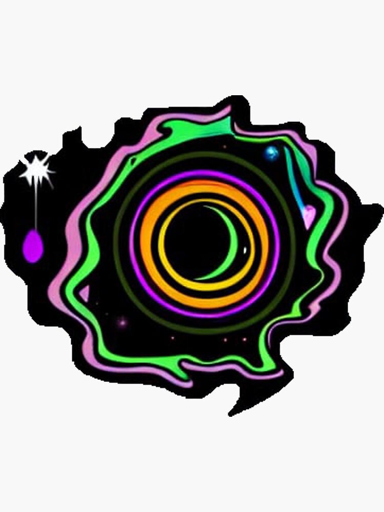 "Spatial Anomaly " Sticker for Sale by StrangeNewWears | Redbubble