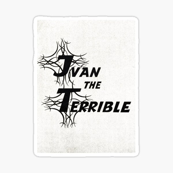 "Ivan The Terrible" Sticker for Sale by fitzcarraldoink | Redbubble