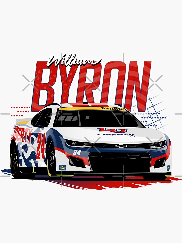 "William Byron 2022 Nascar Playoffs " Sticker for Sale by Amblem-Store ...