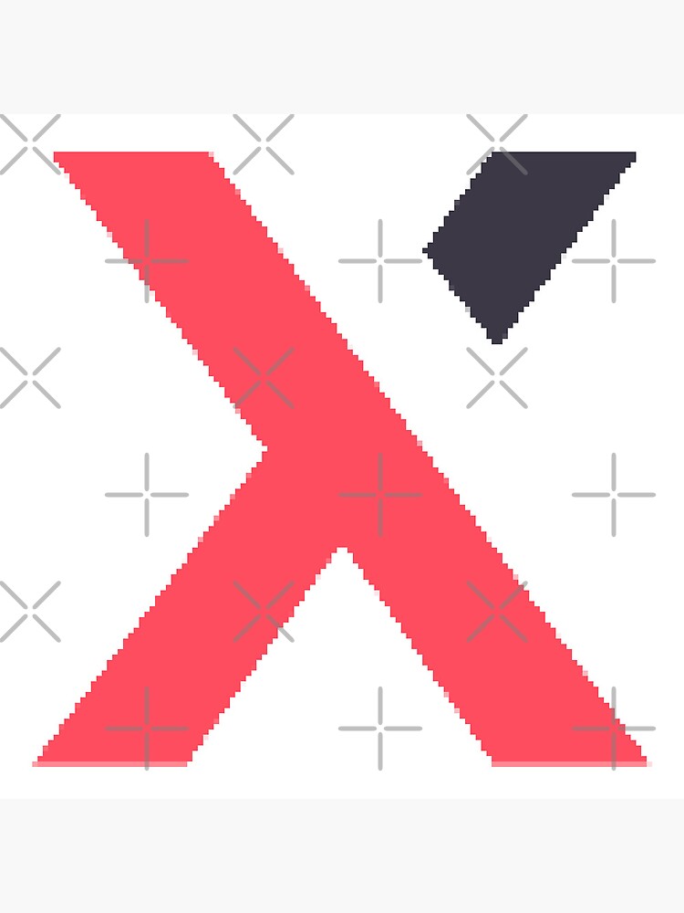 Lámina fotográfica «Arte de píxeles del logotipo de Xmonad ...