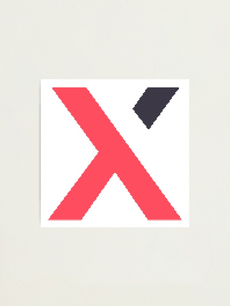 Lámina fotográfica «Arte de píxeles del logotipo de Xmonad ...