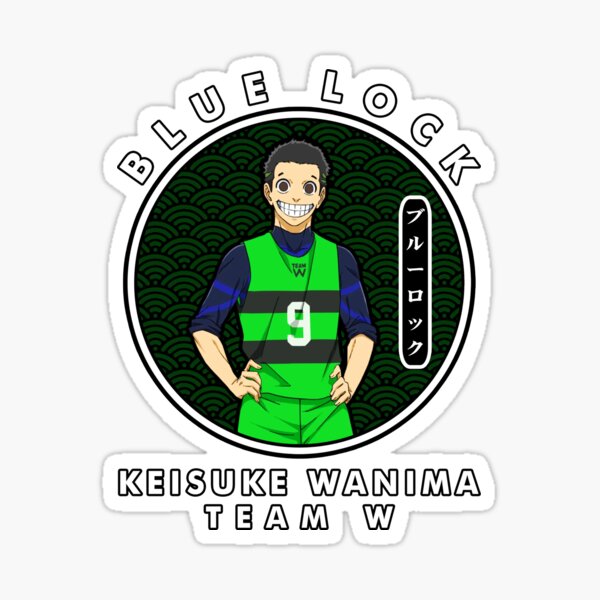 "KEISUKE WANIMA - TEAM W" Sticker for Sale by PeNge2000 | Redbubble