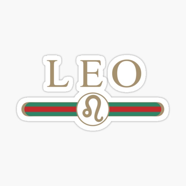 "Leo" Sticker for Sale by my-zodiac-sign | Redbubble