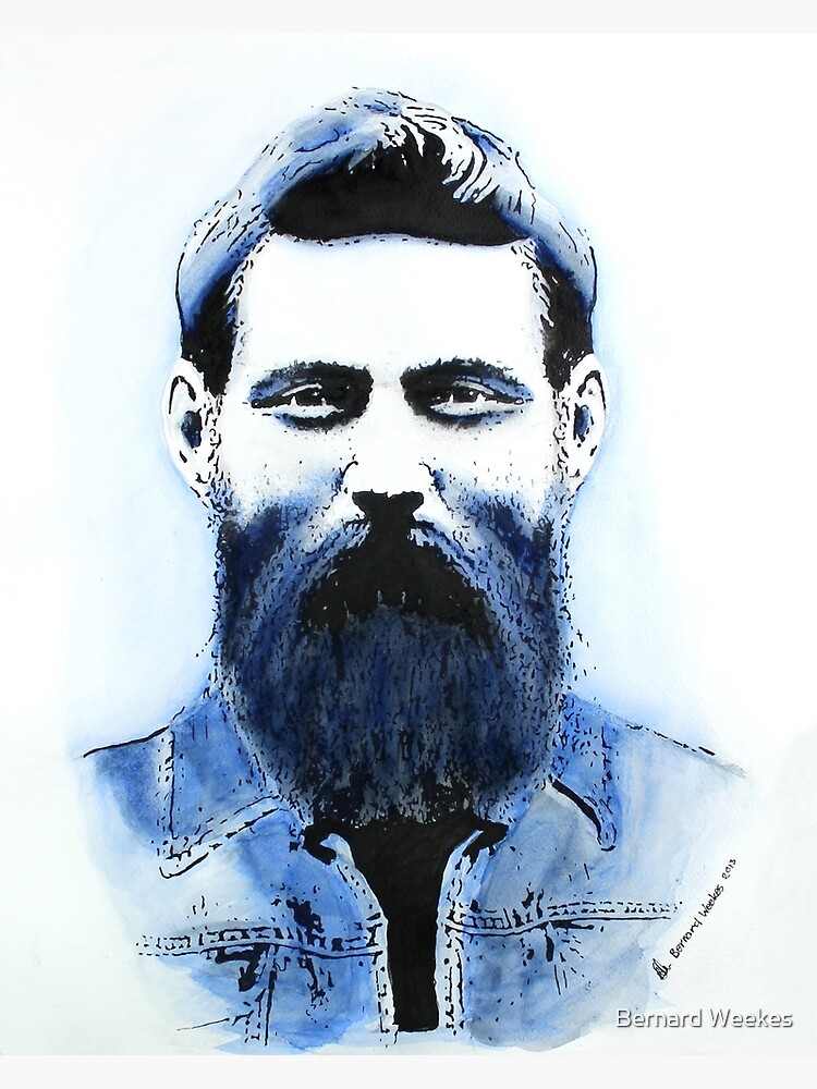 "Ned Kelly - Spirit of Ned Kelly" Art Print by BernardWeekes | Redbubble