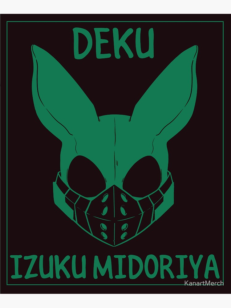 "deku-logo" Sticker for Sale by KanartMerch | Redbubble