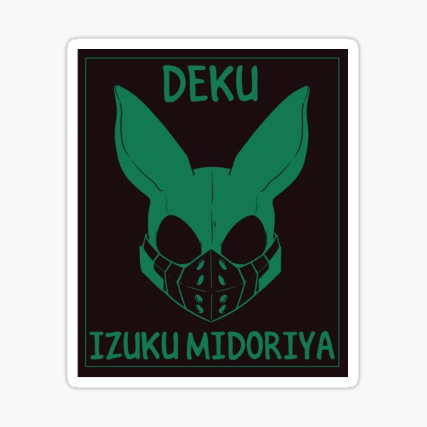 "deku-logo" Sticker for Sale by KanartMerch | Redbubble