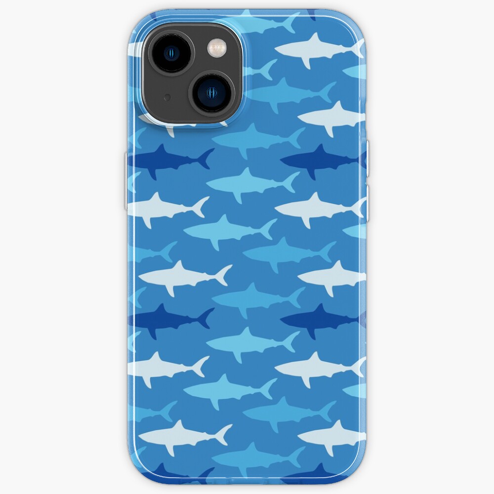 "Sharks" iPhone Case for Sale by FredzArt | Redbubble