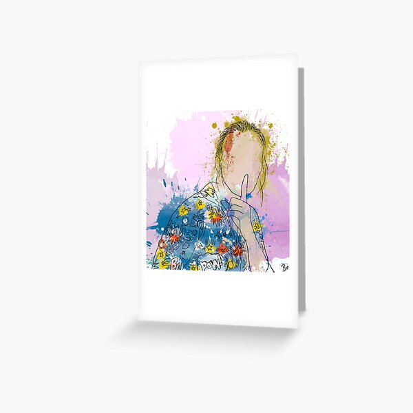 "Ssshh - Villanelle in pyjamas - Killing Eve Season 2" Greeting Card ...