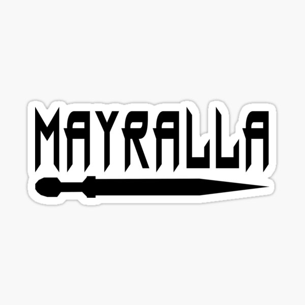"MAYRALLA CHECHNYA" Sticker for Sale by GLAVA95 | Redbubble