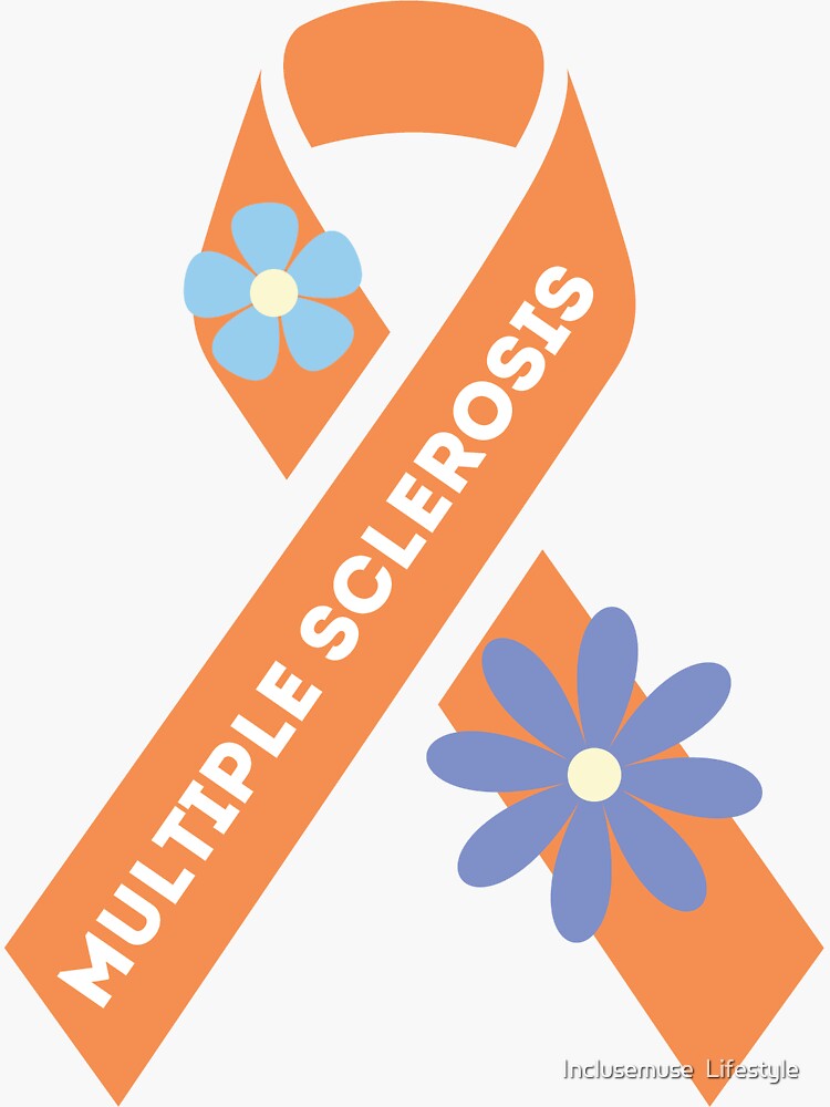 "Multiple Sclerosis Sticker" Sticker for Sale by Muniquesg | Redbubble