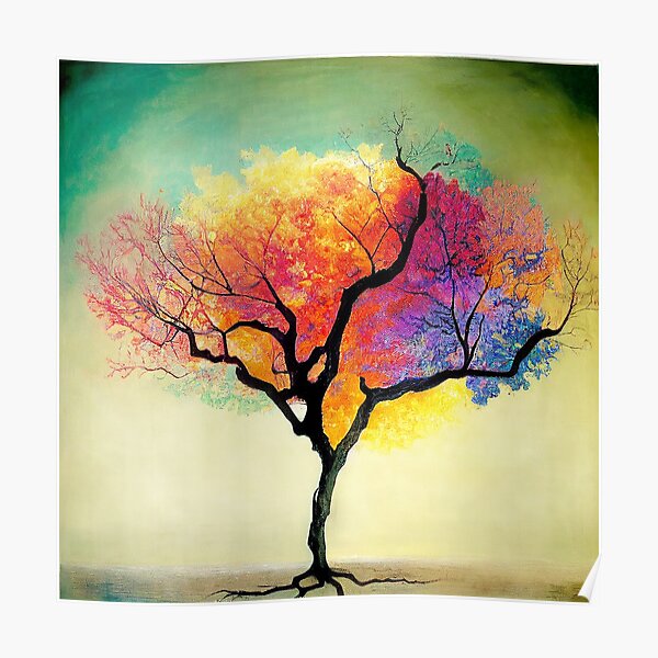 "Vintage Inspired Fig Tree Painting" Poster for Sale by kaicvandillen ...