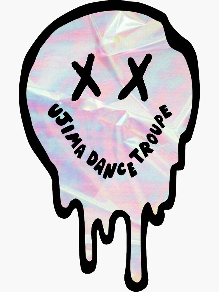 "uji smiley" Sticker for Sale by mangomi | Redbubble