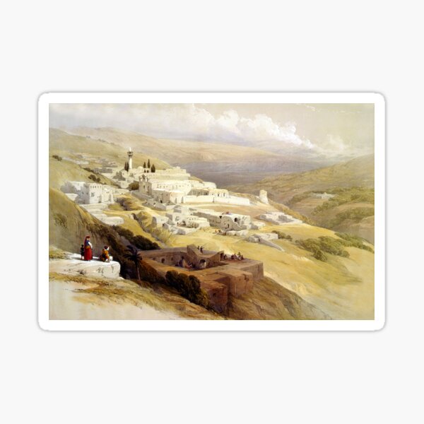 "Nazareth Convent of Terra Sancta" Sticker for Sale by muniralawi ...