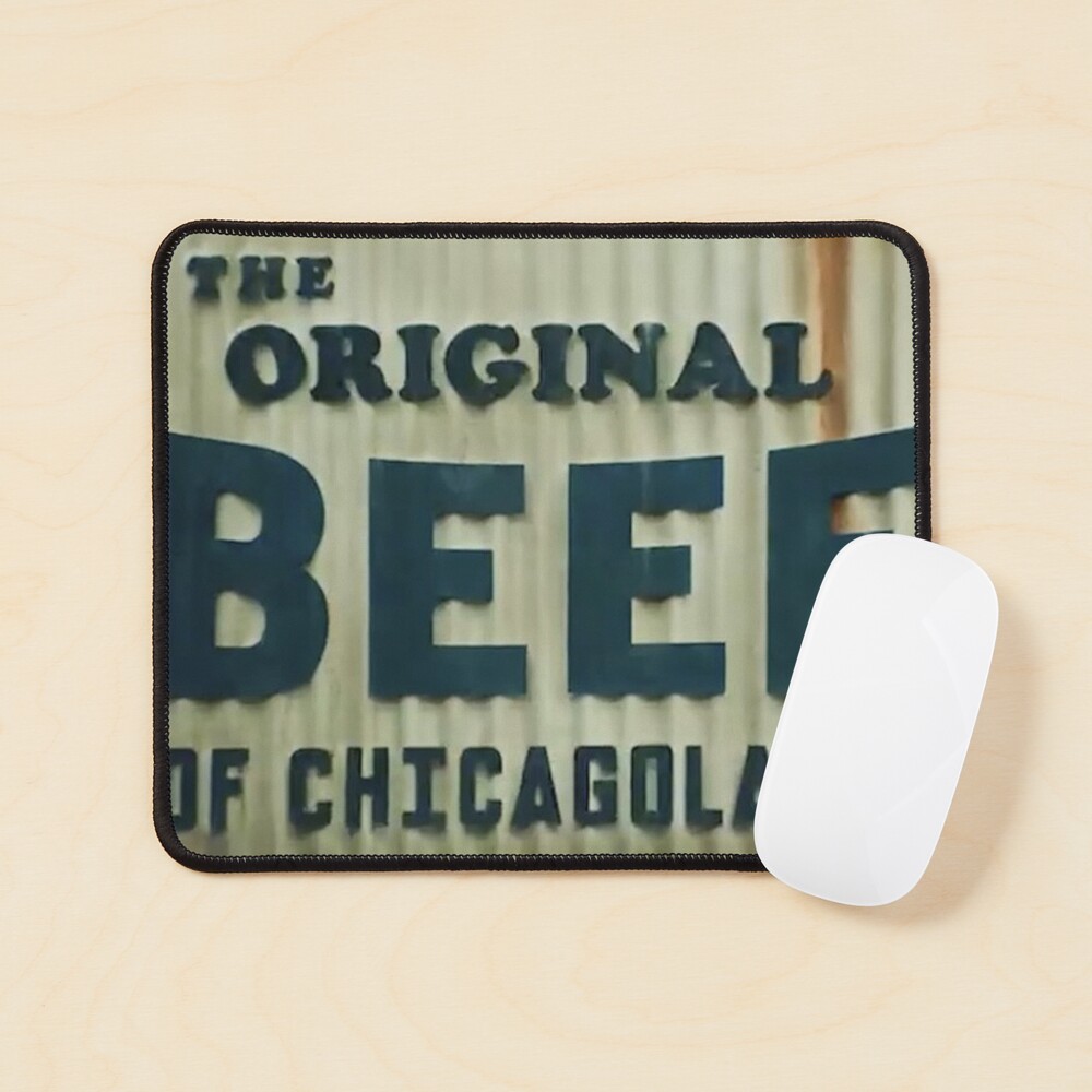 "The Original Beef of Chicagoland (Real sign from The Bear)" Sticker ...