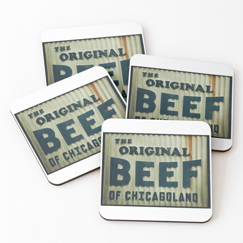 "The Original Beef of Chicagoland (Real sign from The Bear)" Sticker ...