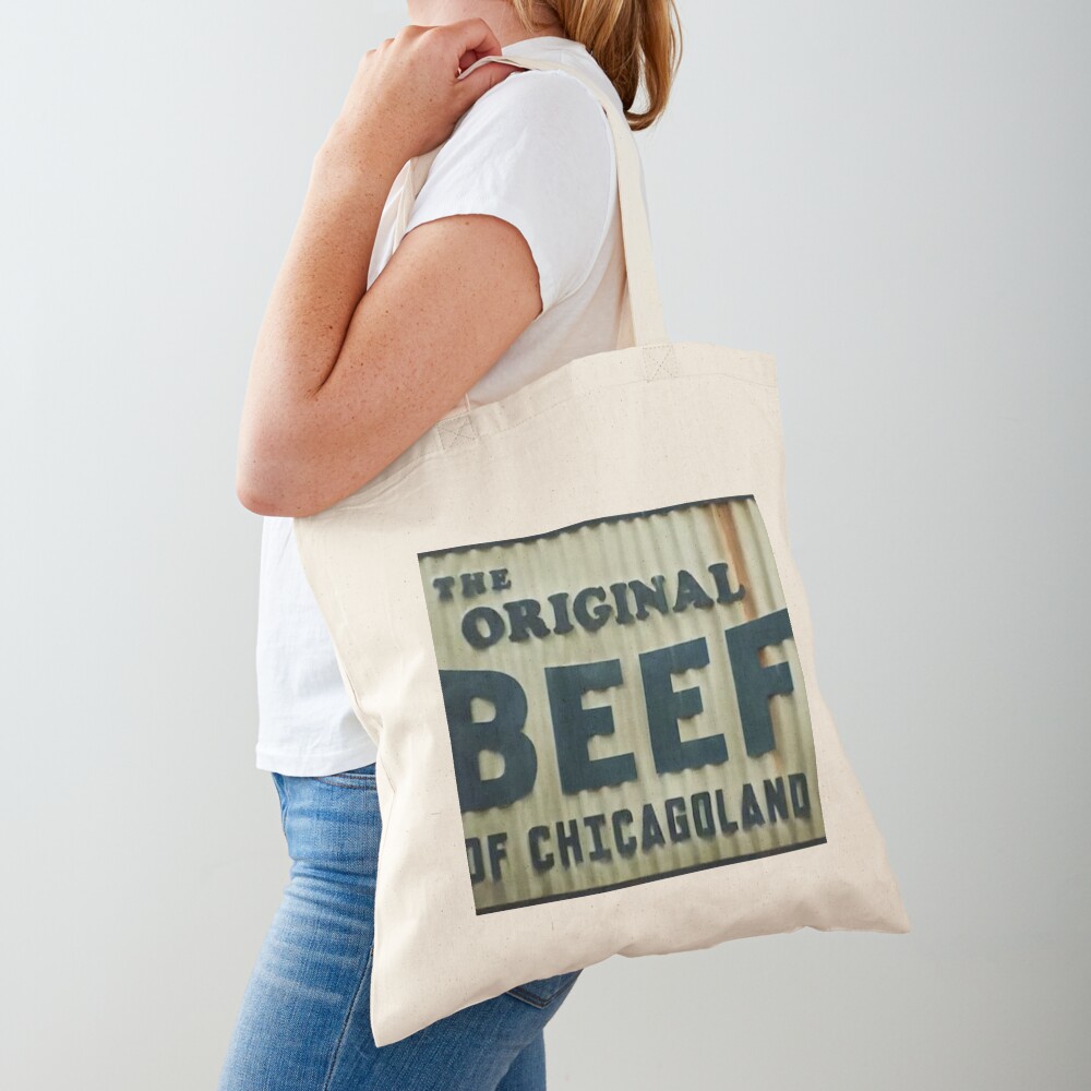 "The Original Beef of Chicagoland (Real sign from The Bear)" Sticker ...