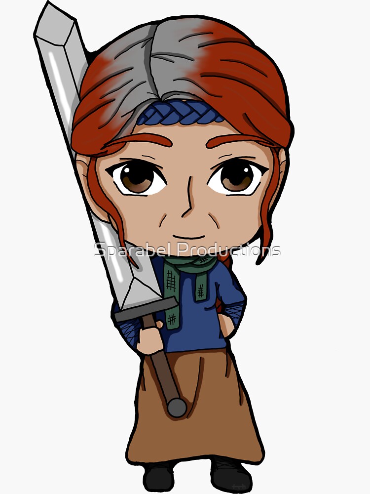 "Mara Level 10 Chibi" Sticker for Sale by sparabel | Redbubble