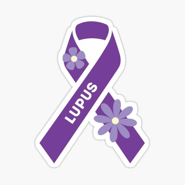 "Lupus Awareness Sticker" Sticker for Sale by Muniquesg | Redbubble