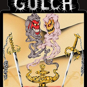 "GULCH MUSIC ART Sticker " Poster for Sale by RyanSavag | Redbubble