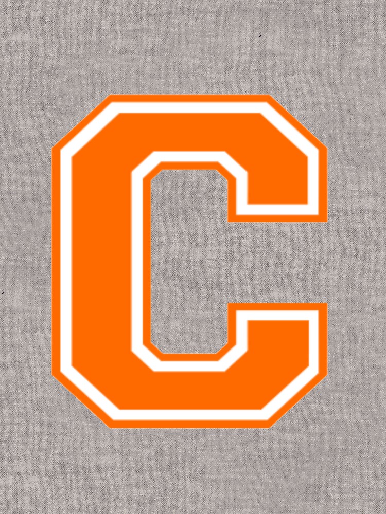 "Varsity Letter C Orange, Monogram" Lightweight Hoodie for Sale by ...