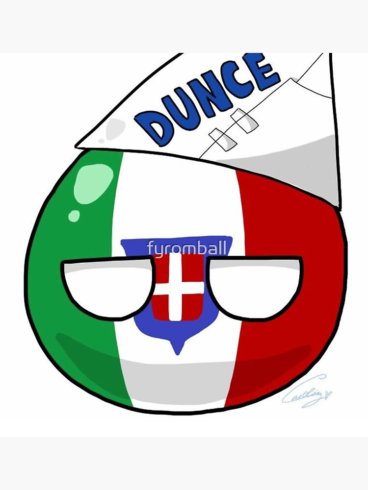 "Kingdom of Italyball" Sticker by fyromball | Redbubble