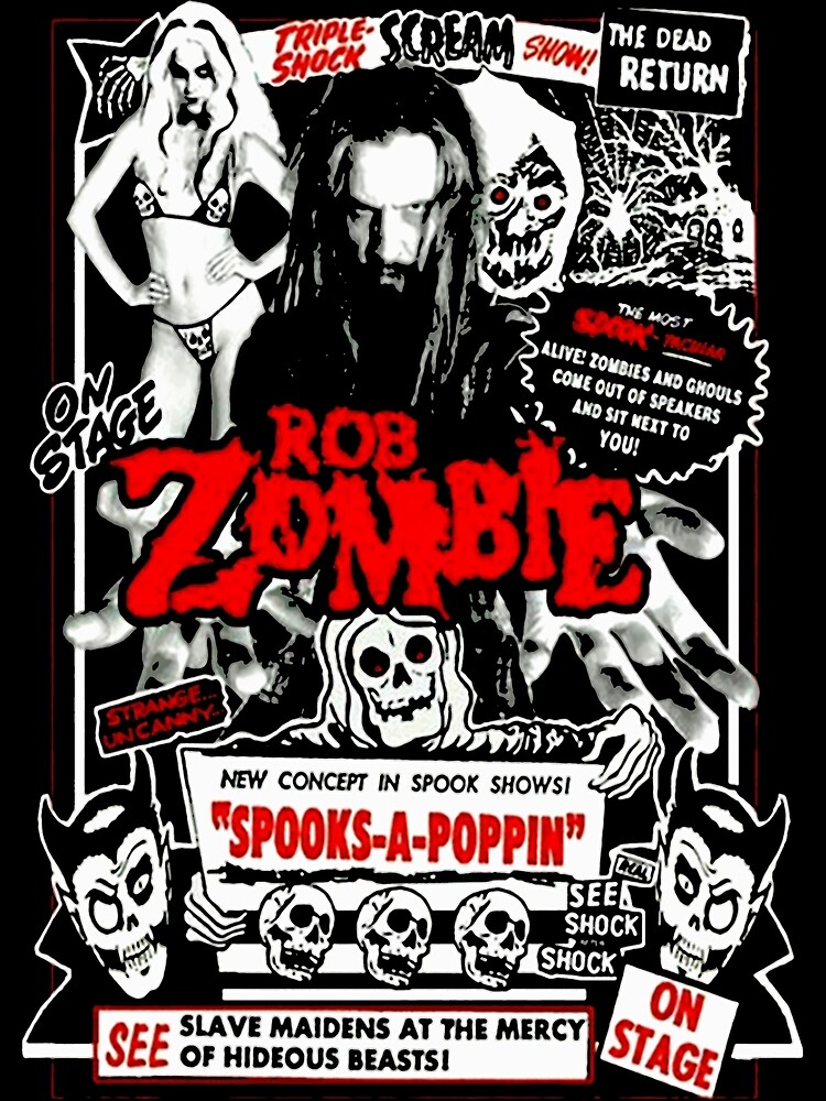"Vintage rob zombie band art" Poster for Sale by JONACRES | Redbubble