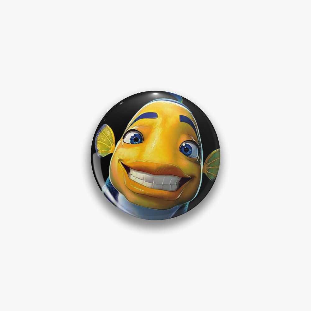 "Shark tale Oscar " Sticker for Sale by shining-art | Redbubble