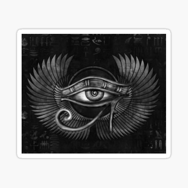 "Eye of Ra" Sticker for Sale by rzstarseed | Redbubble
