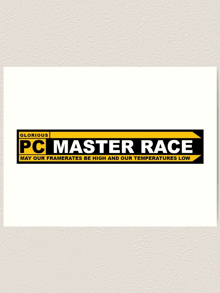 "PCMR Logo" Art Print by trusl | Redbubble