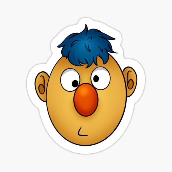 "Yellow Guy" Sticker for Sale by ArisDoodles | Redbubble