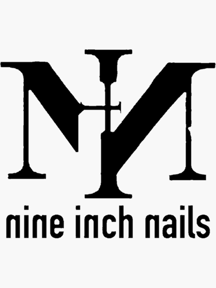 "Nine Nine Nails Band" Sticker for Sale by StacyGibson | Redbubble