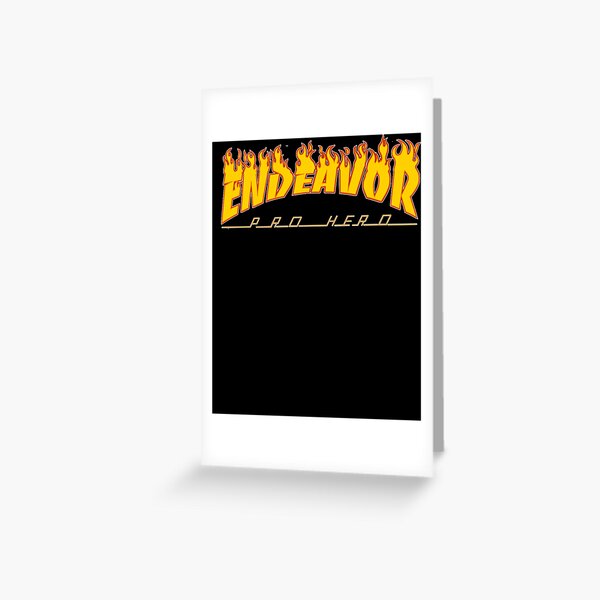 "Endeavor Logo " Greeting Card for Sale by Sarailliams | Redbubble