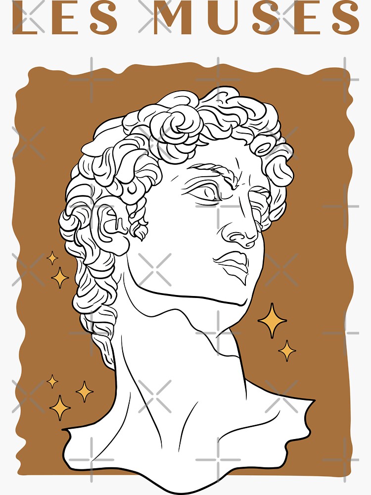 "David statue" Sticker for Sale by Nagn | Redbubble
