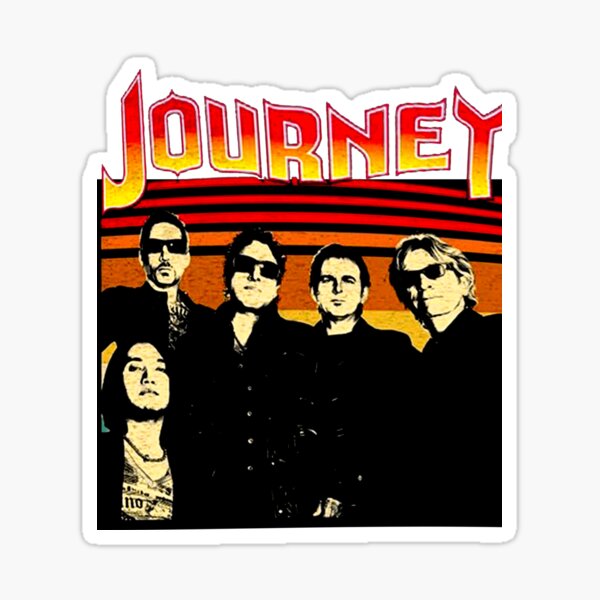 "Journey, Journey band" Sticker for Sale by SHOPYDUE | Redbubble