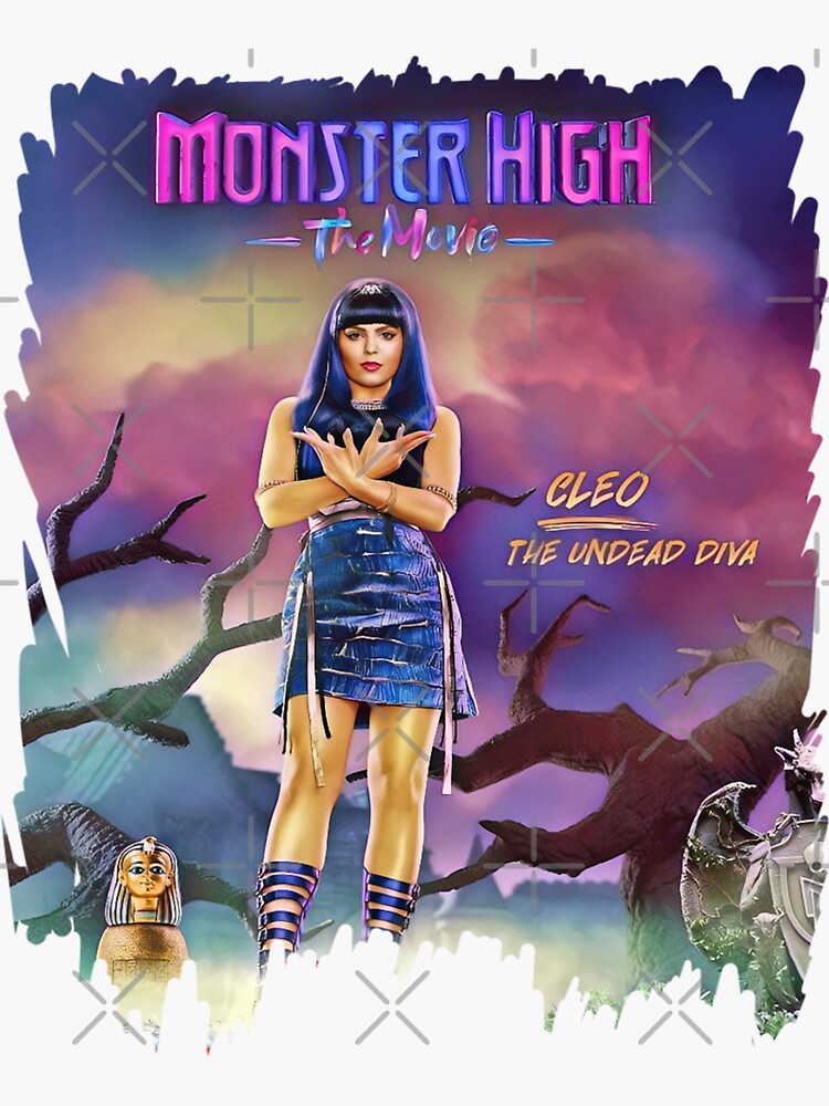 "Cleo Monster High The Movie " Sticker for Sale by comFad | Redbubble