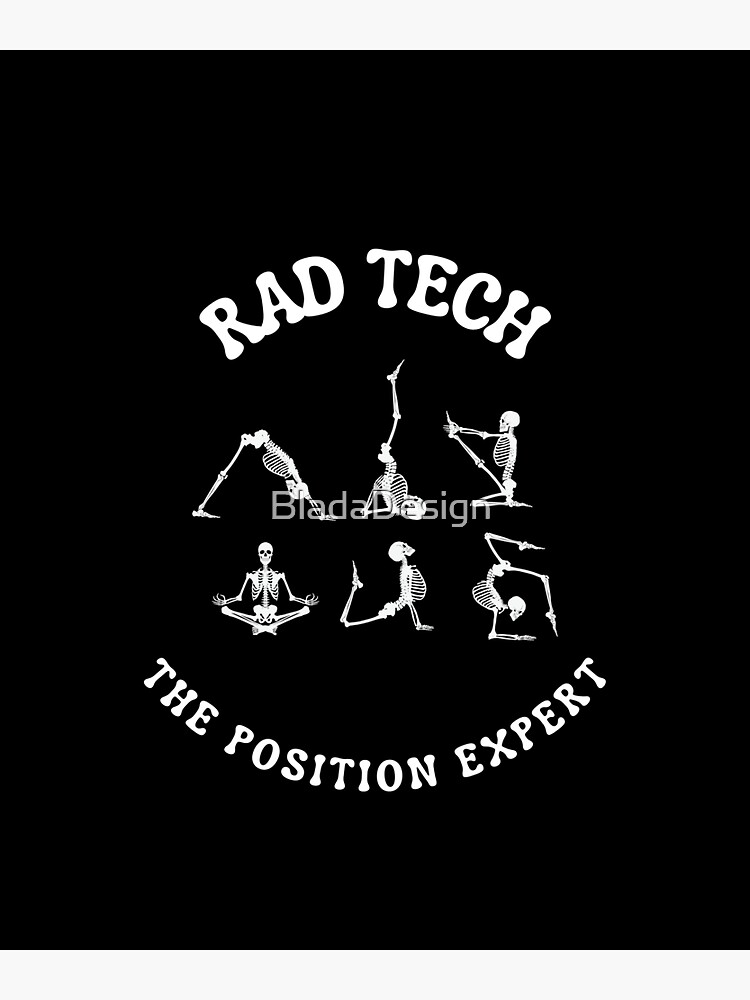 "RAD TECH POSITION EXPERT" Sticker for Sale by BladaDesign | Redbubble