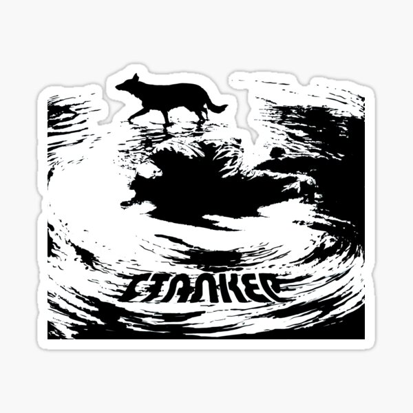 "Stalker" Sticker for Sale by PenetraliaPress | Redbubble