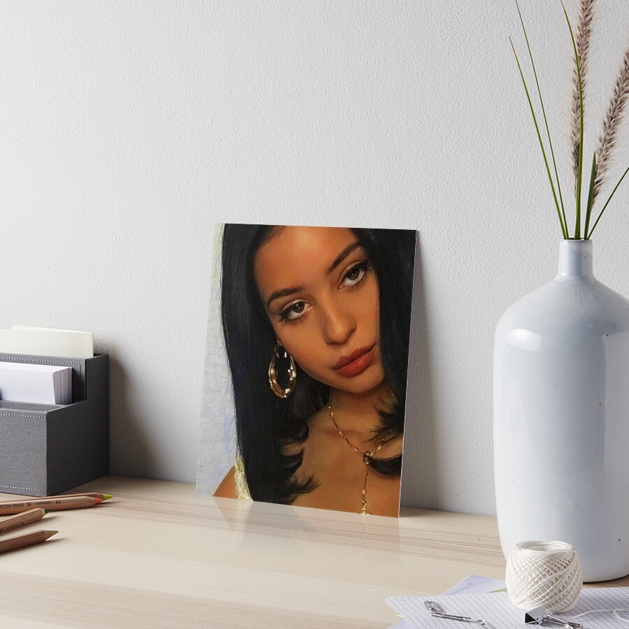 "Brown Skin Alexa" Poster for Sale by rndlhatfield | Redbubble