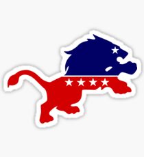 Maga Lion Stickers | Redbubble