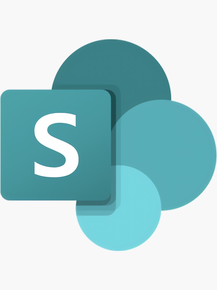 "Microsoft Sharepoint Icon " Sticker for Sale by ugenyiaudrosv | Redbubble