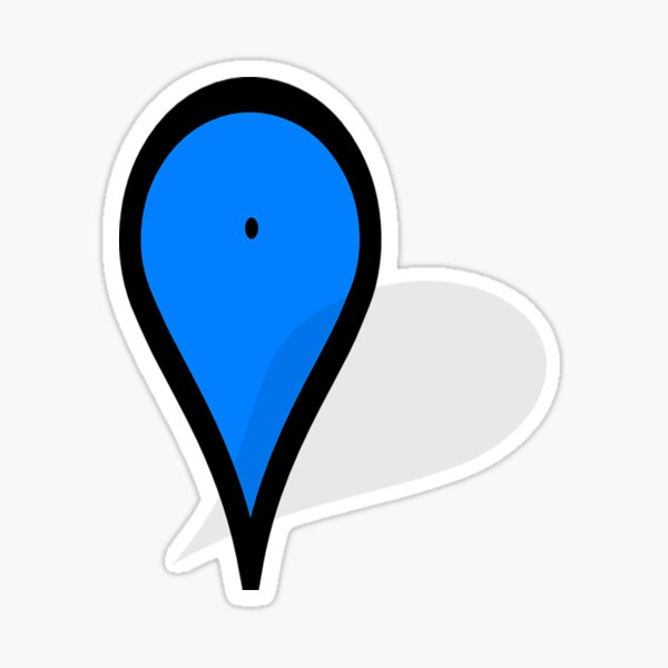 "Google Maps Computer Icons, map" Sticker for Sale by KYLIWOODRUFF ...