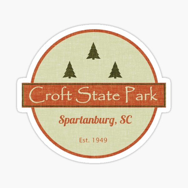 "Croft State Park" Sticker for Sale by carolinatrekker | Redbubble
