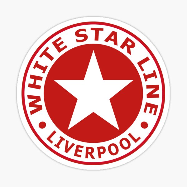 "White Star Line" Sticker for Sale by lyvershop | Redbubble