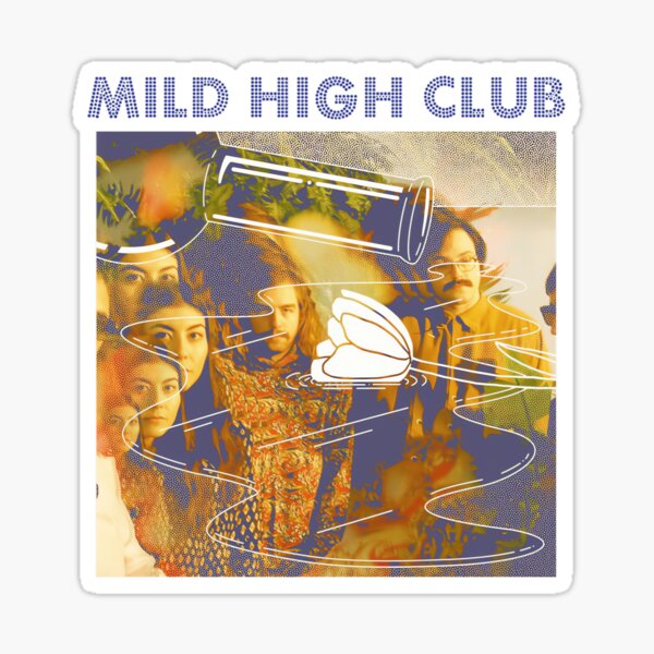 "Mild High Club - Timeline (retro edition) " Sticker for Sale by ...